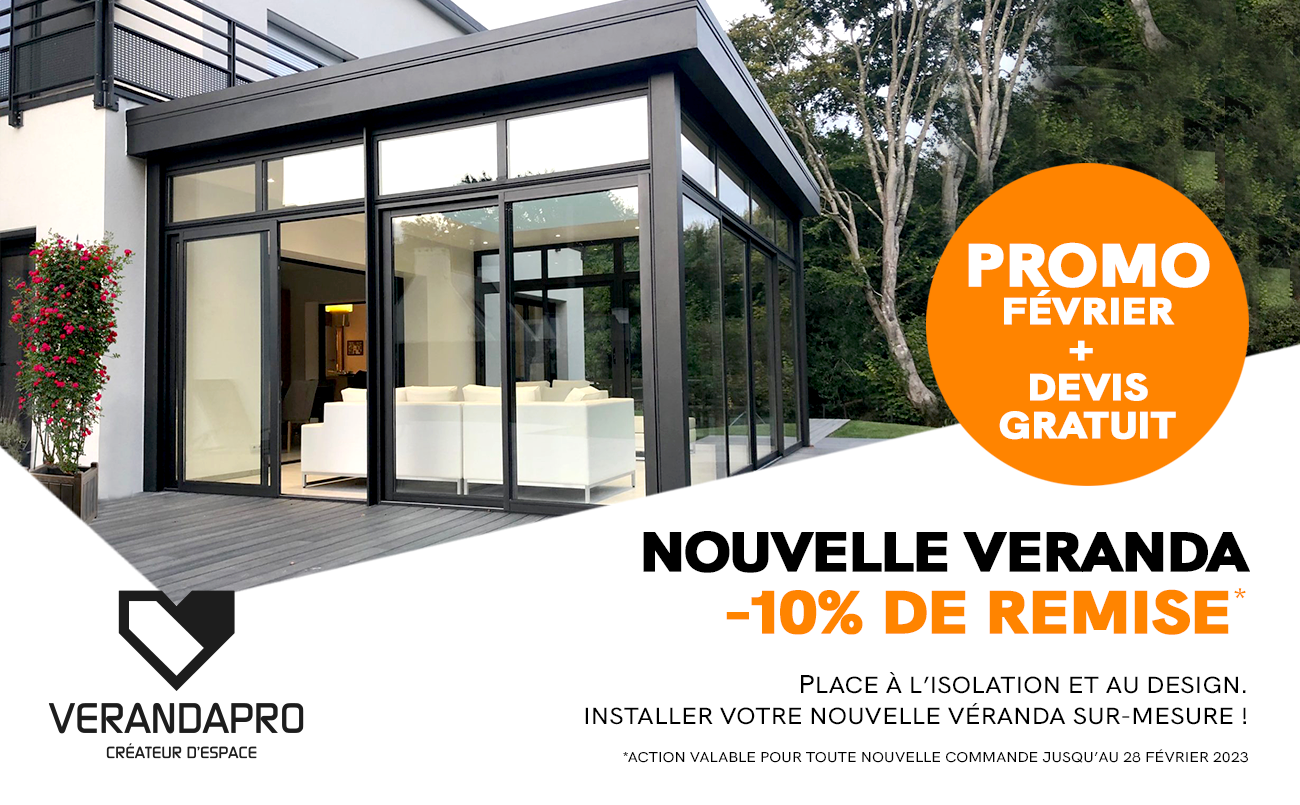 -10% NOUVELLE VÉRANDA – Verandapro
